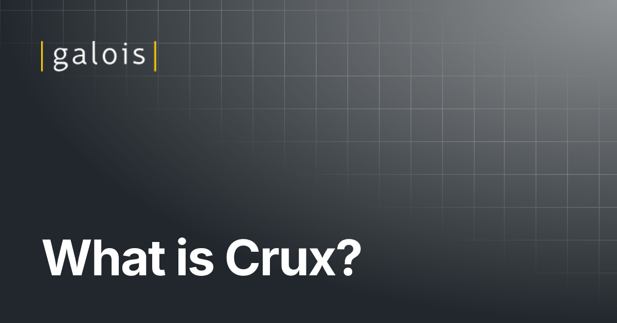 What is Crux? | SAW | Galois Docs